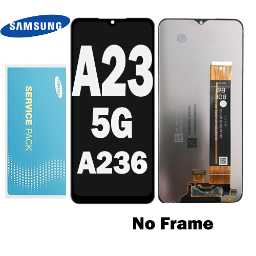 Samsung Galaxy A236 A23 5G LCD touch screen (Service Pack) [Black] GH82-29734A/29735A NF
